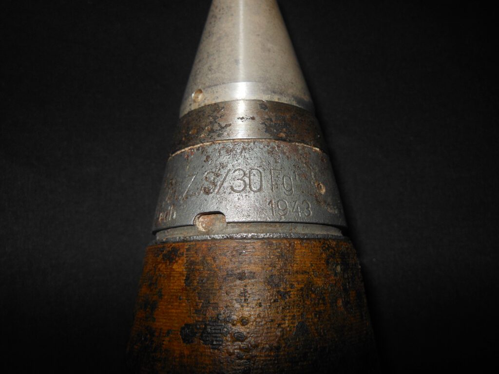 WW2 German Wehrmacht 8.8 cm KwK36 – INERT HE ROUND – Panzer VI “TIGER ...