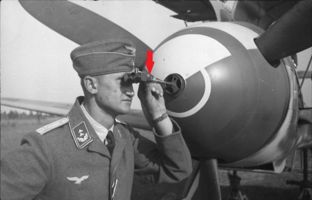 WW2 German Luftwaffe Aircraft Libelle – SPIRIT LEVEL FOR 20MM CANNON ...