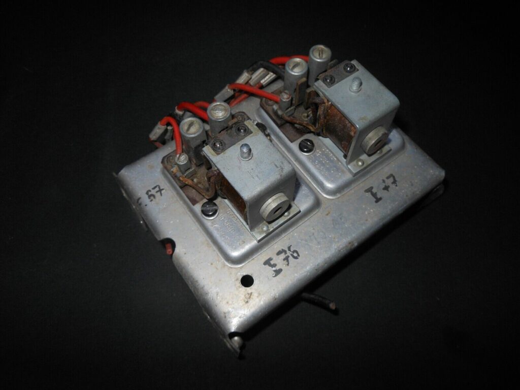 WW2 German Luftwaffe – WEAPONS ELECTRICAL RELAY BOX ASSEMBLY – Me109 Fw190