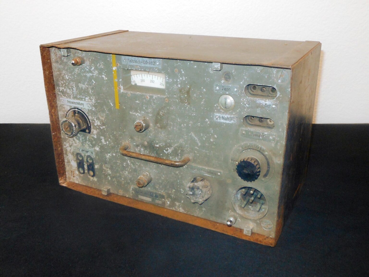 WW2 German Wehrmacht Panzer – Ukw.E.e RADIO RECEIVER – Tiger Panther ...