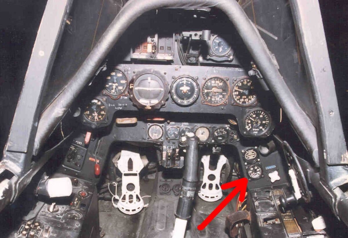 WW2 German Luftwaffe Aircraft Sauerstoffdruckmesser – OXYGEN PRESSURE GAUGE